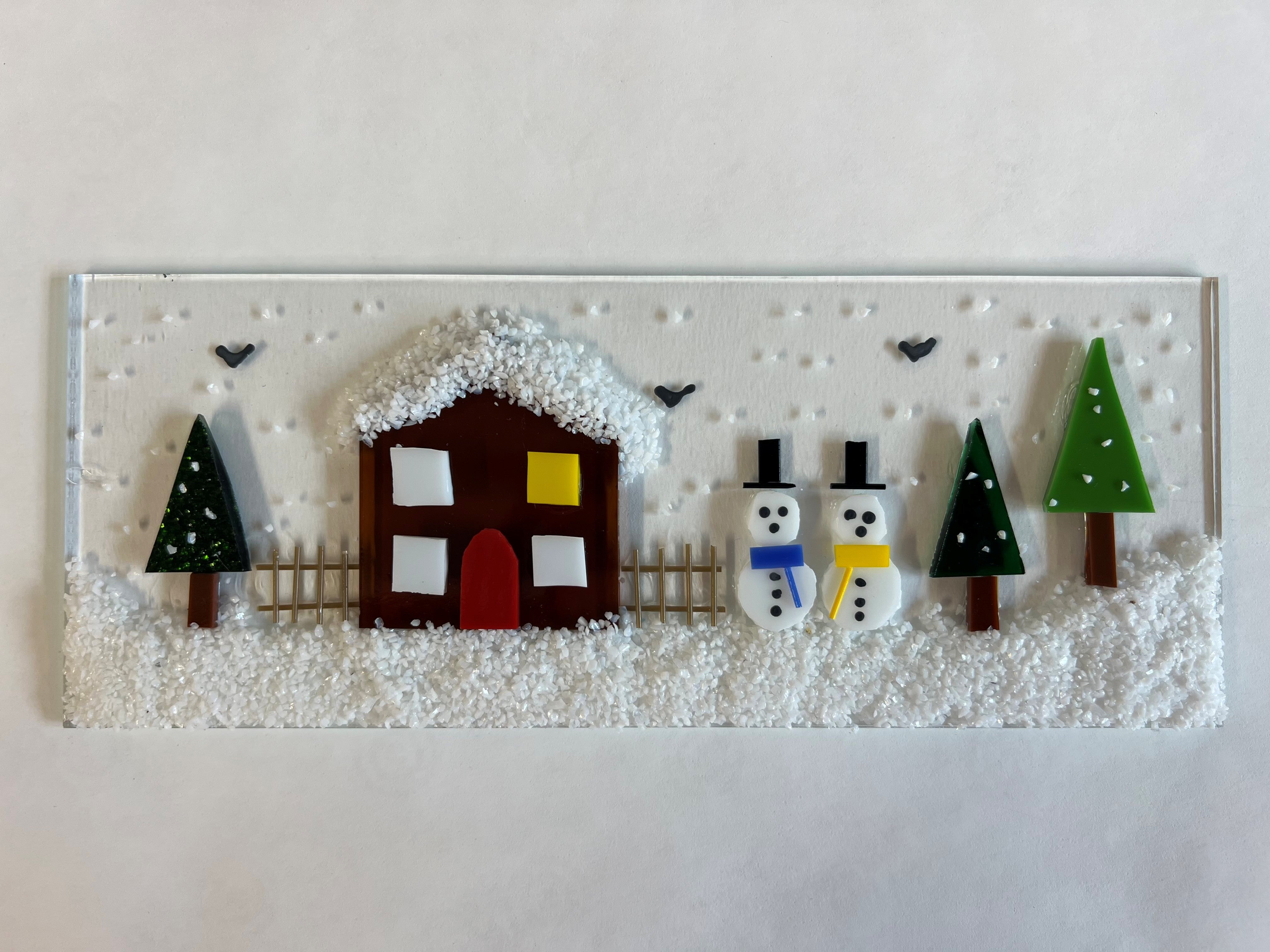 Fused Glass Winter Scene Workshop – Newton Farm Foods