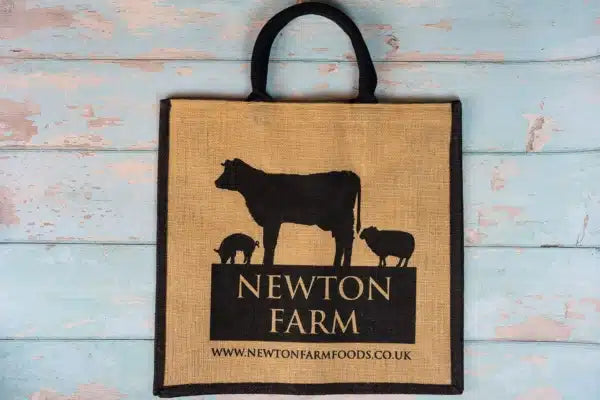 Newton Farm Hessian Shopper – Newton Farm Foods